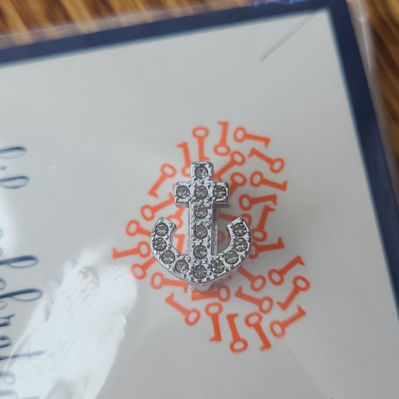 KEEP Collective | Jewelry | Keep Collective Silver Studded Anchor Nip ...